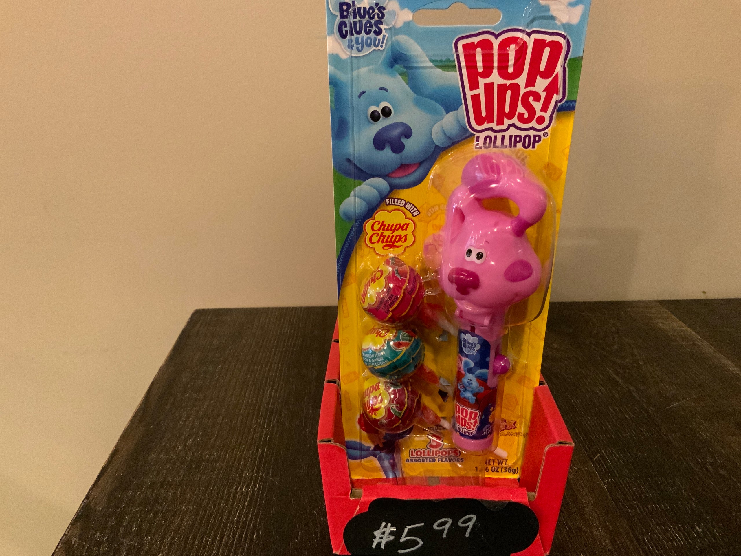 New Pop Ups! Lollipop Nickelodeon Blue's Clues Blue Chupa Chups Candy ...
